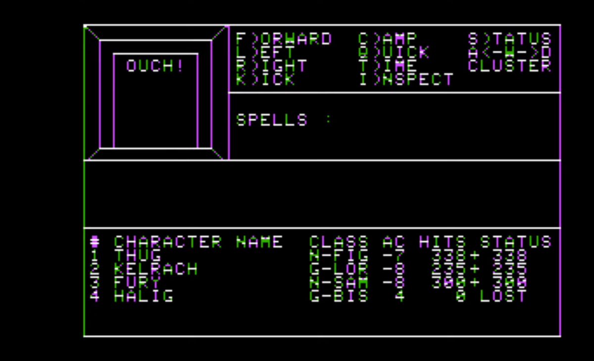 Wizardry II: The Knight of Diamonds - JDRPG - Role Playing Game